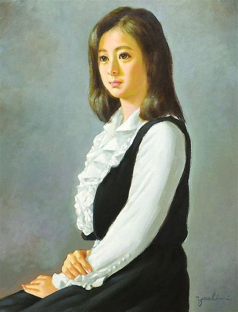 Glc 鶴村義美 瞳 油彩6号 師：吉井淳二 元松端芸術作家協会理事 女性像逸品人物画｜売買されたオークション情報、yahooの商品情報を