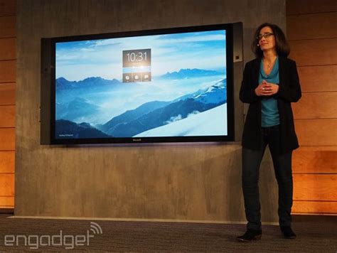 Surface Hub Is An Inch Monster Ubergizmo