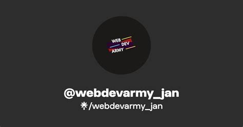 webdevarmy jan instagram linktree