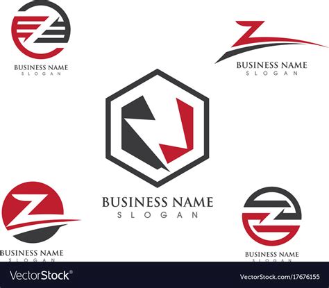 Tree Icon Logo Template Royalty Free Vector Image