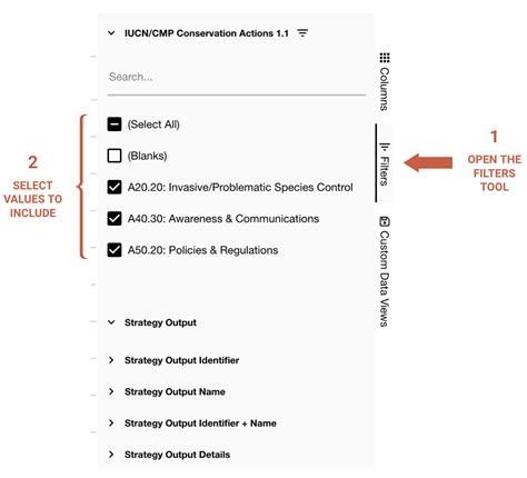 Use Classifications To Standardize Your Miradi Data Miradi Help Center