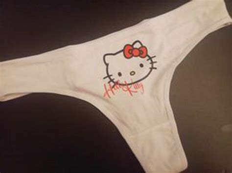 Hello Kitty Funny Womens Thong New Panties Custom S M L Xl Ebay