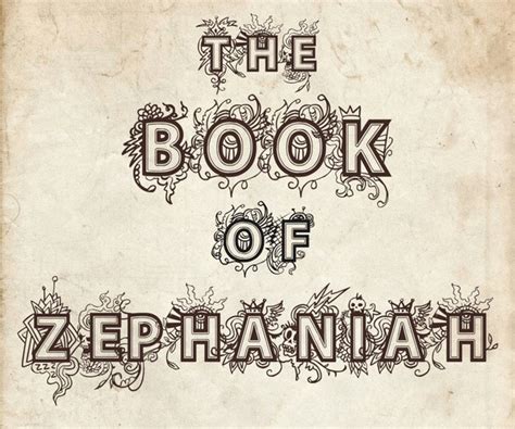 Book Of Bible Zephaniah Más De 3 Ilustraciones Y Dibujos De Stock Con
