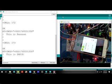 Rfid Attendance System Using Arduino With GSM Mechatronics LAB Internet Of Things