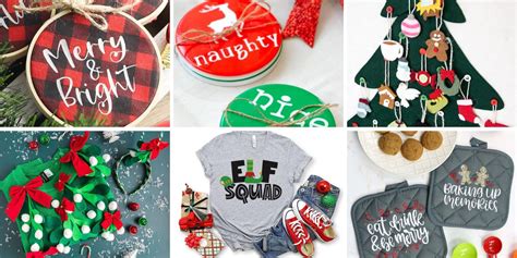 40 Festive Cricut Christmas Crafts To Make In 2024