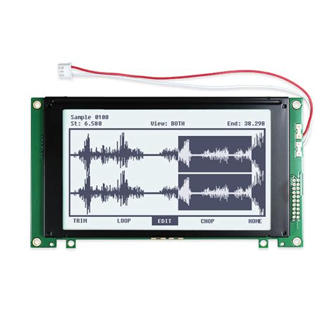 240x128 Graphic Lcd Module Fstn Display With White Backlight