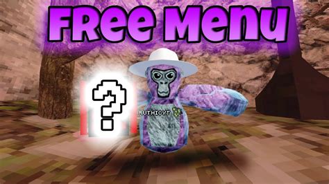 Gorilla Tag S BEST FREE MOD MENU YouTube