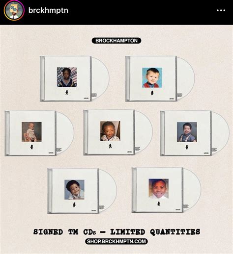 One Of You Fucking Nerds Is Totally Buying All Of These R Brockhampton