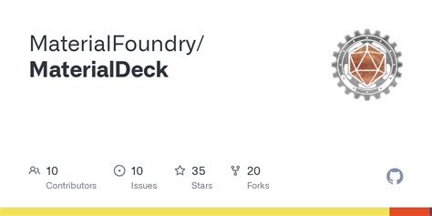 Github Materialfoundry Materialdeck