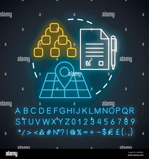 Elections Neon Light Concept Icon Local Election Idea Voting Choosing From Political