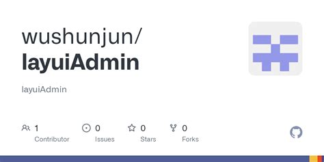 Github Wushunjunlayuiadmin Layuiadmin