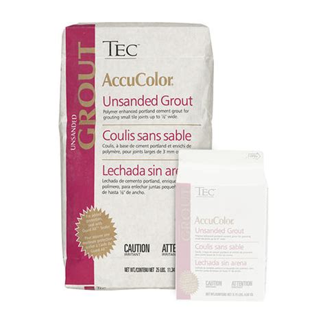 Tec Accucolor Premium Unsanded Grout 903 Birch 25 Lb Ta620903w25