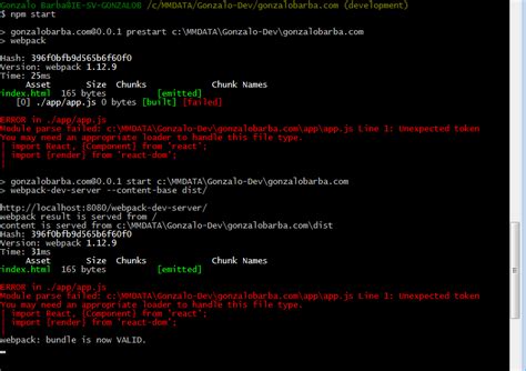 Reactjs Webpack Module Parse Fails Loader React And Babel Stack Overflow