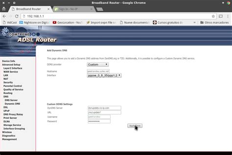 Configurar NO IP En Un Router Comtrend
