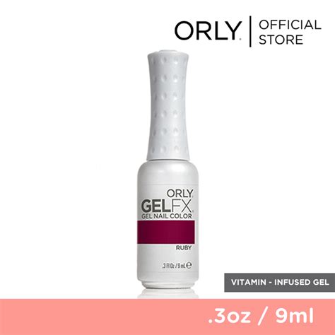 Orly Gel Fx Color Ruby 9ml Shopee Philippines