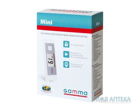 Описание глюкометра Гамма мини Gamma Mini