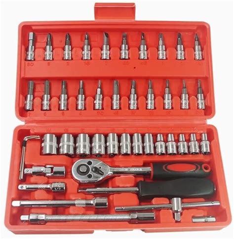 Jiageng Jg20375086 Set Of 46 Tool Socket Wrenches Super Electronics