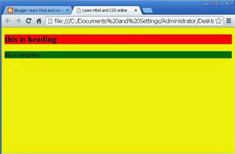 Learn Html And Css Online For Begineers