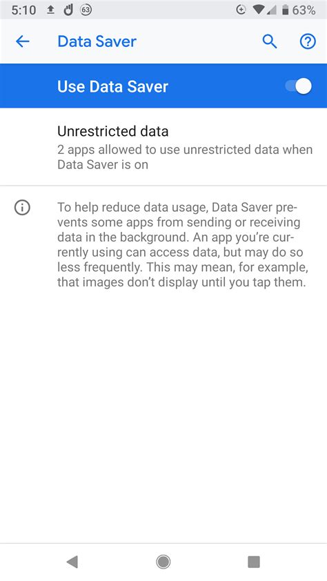 How To Monitor And Limit Your Data Usage On An Android Phone The Verge