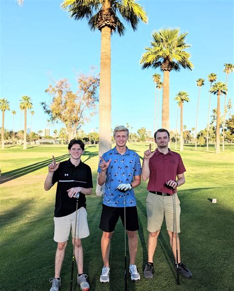 Congratulations George Allen Caleb Hoopes And Christopher Olsen On