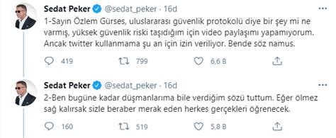 Sedat Peker neden video yayınlamadığını açıkladı