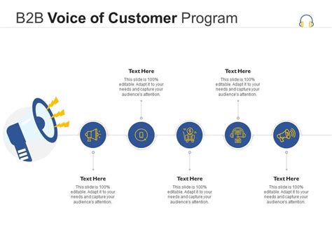 B2b Voice Of Customer Program Infographic Template Presentation