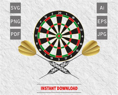 Darts Svg Dartboard Svg Darts Arrows Svg Colorful Darts Svg Darts Arrows Svg Darts Ai