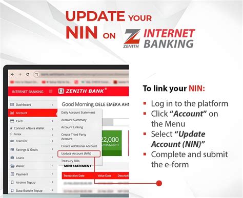 Link Your NIN To Your Zenith Bank Account Easily MybabeGist