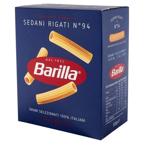 Barilla 94 Sedani Rigati Makaron Rurki 500g Kawa365
