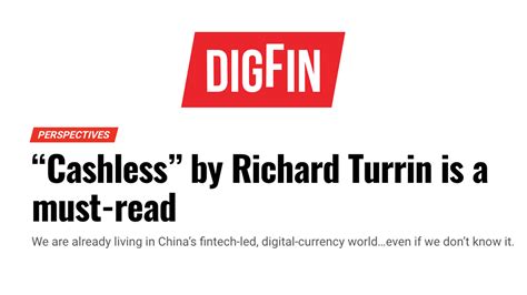 “cashless” By Richard Turrin Is A Must Read Rich Turrin