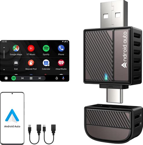 Bytewave Android Auto Wireless Adapter 2025 Nfc Convert Wired To Wireless Android