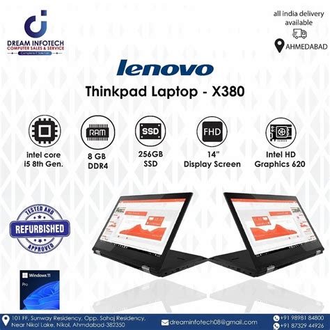 Lenovo Thinkpad Laptop X Yoga Inches Core I At Rs In Ahmedabad