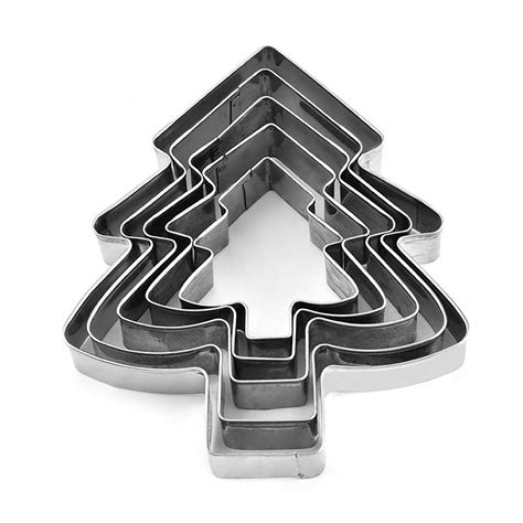 Christmas Cookie Cutter Tools Stainless Steel Gingerbread Men Shaped
