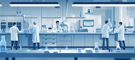 Healthcare Worker Laboratory Analyzing Medical Sample Precise