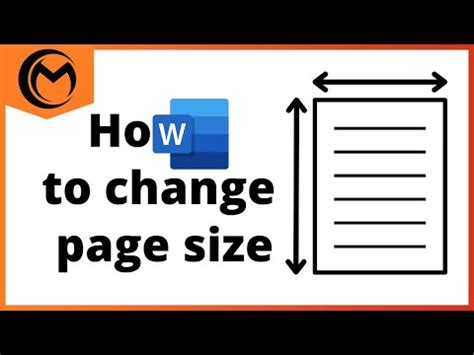 How To Change Page Size In Microsoft Word YouTube