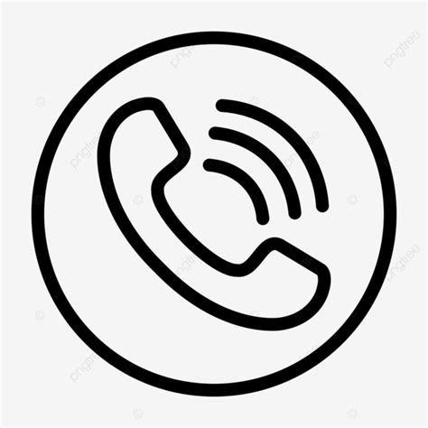 Telephone Line Icon Vector Telephone Icon Phone Telephone PNG And