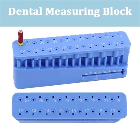 Dental Endo Measuring Autoclavable Endodontic Block Files Instrument