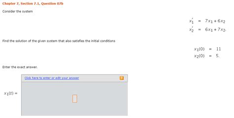 Solved Chapter 7 Section 7 1 Question 07b Consider The