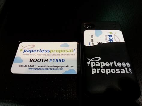 Paperless Proposal On Twitter Simplify At Asis2014 Booth 1550 With An Iwallet For Your Phone