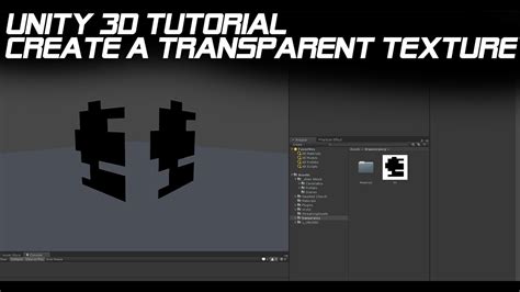 Unity 3d Tutorial Create a Transparent Texture - YouTube