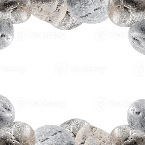 Aesthetic Stone Decoration Frame Trendy Minimalist Stone Frame