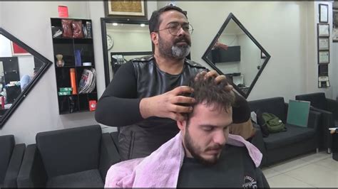 Asmr Turkish Barber Facehead And Body Massage 193 Youtube