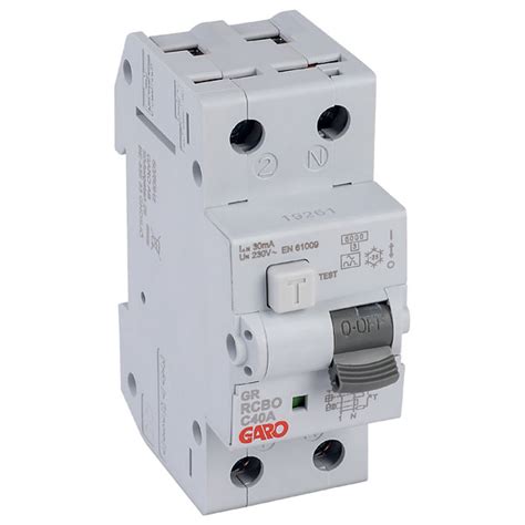 Garo RCBO GRC Amps Pole RCBO Ma Type A Curve Module Replenishh