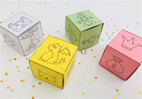 Character Cube Template