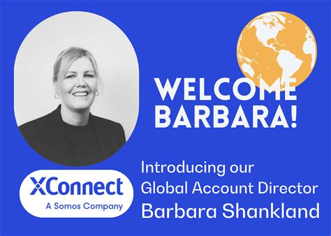 Xconnect Appoints Barbara Shankland As Global Account Director To Drive