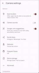 Enable The On Screen Level Indicator In Android Camera