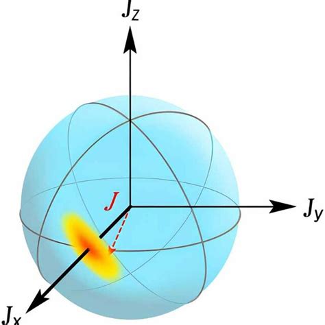 Diagrammatic Sketch For Spin Squeezing The Radius Of The Bloch Sphere Download Scientific