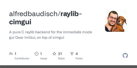 Github Alfredbaudischraylib Cimgui A Pure C Raylib Backend For The Immediate Mode Gui Dear