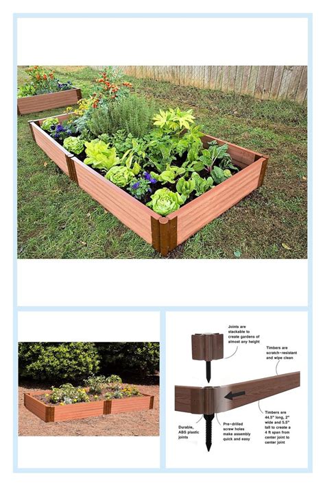 Frame It All 4 Foot X 8 Foot Raised Garden Bed Bed Bath And Beyond