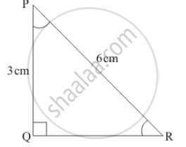 In Triangle Pqr Right Angled At Q Pq Cm And Pr Cm Determine P And R Mathematics